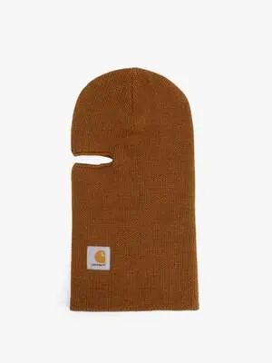 Carhartt Work In Progress Ribbed Knit Balaclava - Brown