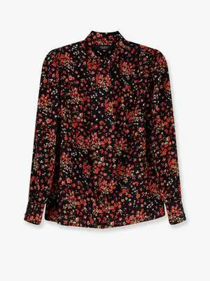 Gucci Printed Silk Shirt - Black