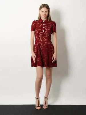 SELF-PORTRAIT Lace Mini Dress