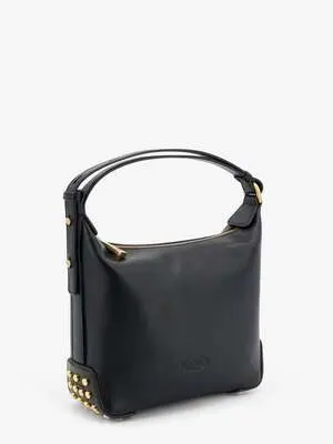 TOD'S Metal Dots Leather Mini Bag