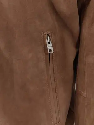 DFOUR Suede Jacket - Beige