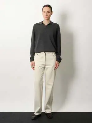 THE ROW Oashi Cashmere Sweater - Grey