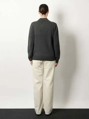 THE ROW Oashi Cashmere Sweater - Grey