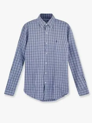 Polo Ralph Lauren Custom Fit Cotton Shirt - Blue