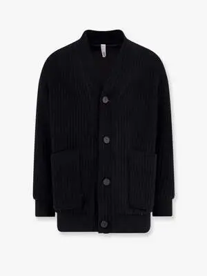 HEVO Cimino Virgin Wool Coat - Black