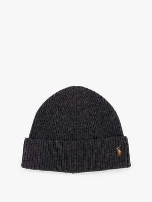 Polo Ralph Lauren Wool Blend Beanie Hat - Grey