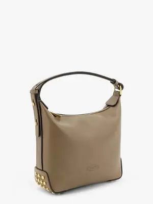 TOD'S Metal Dots Leather Mini Bag