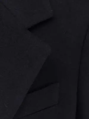 HEVO Cashmere Coat With Satin Lining