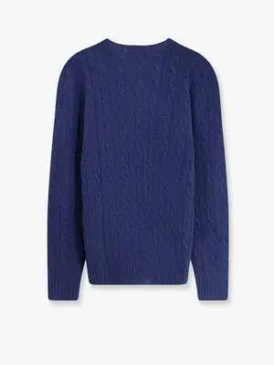 Polo Ralph Lauren Wool And Cashmere Blend Sweater - Blue