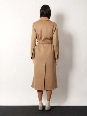 Max Mara Artur Hand Made Cashmere Coat - Brown
