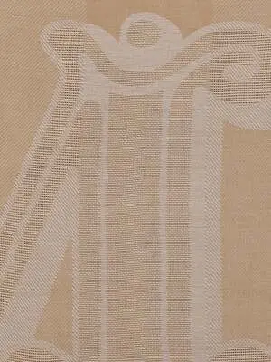 Max Mara Modal, Linen And Cotton Blend Scarf