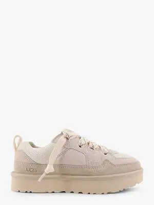UGG W Lo Lowmel Suede Sneakers - Beige