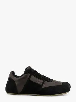 MAISON MARGIELA Anatomic Suede And Leather Sneakers - Black