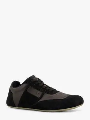 MAISON MARGIELA Suede And Leather Lace-up Sneakers