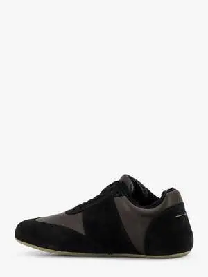 MAISON MARGIELA Suede And Leather Lace-up Sneakers