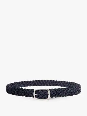 Orciani Suede Belt - Blue