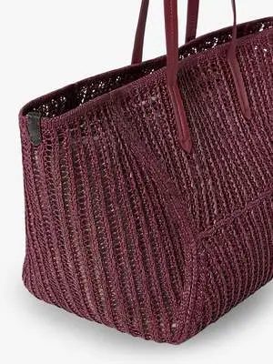 Brunello Cucinelli Bc Duo Raffia Shoulder Bag