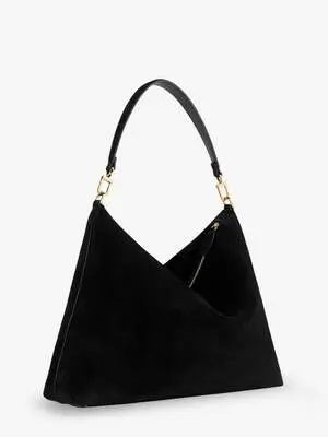 TOTEME Medium Bevel Suede Shoulder Bag