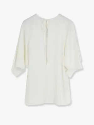 Stella McCartney Handkerchief Satin Top