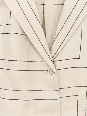 TOTEME Pajamas Organic Silk Shirt - Beige