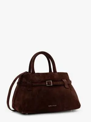 Manu Atelier Le Cambon 25 Suede Handbag