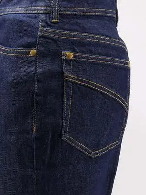 Zimmermann Cotton Denim Flare Jeans