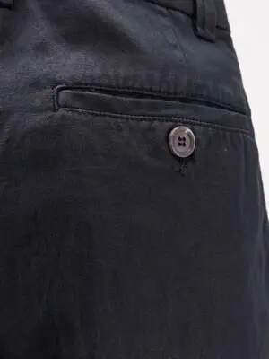 Aspesi Cotton And Linen Shorts