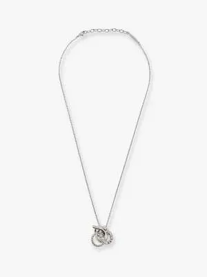 FERRAGAMO Brass Necklace - Silver