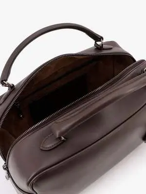 Brunello Cucinelli Leather Explorer Bag - Brown