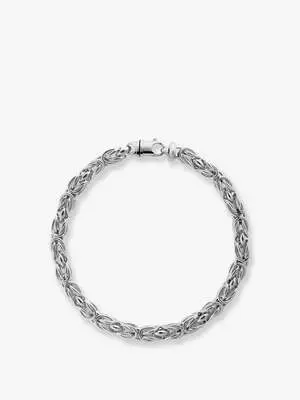TOTEME Byzantine Rhodium-plated Brass Necklace - Silver