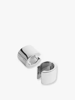 TOTEME Brass Huggie Earrings