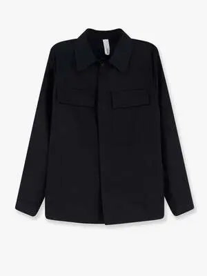 HEVO Specchiolla Cotton Shirt - Black