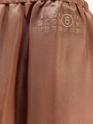 MAISON MARGIELA Cupro Blend Midi Skirt