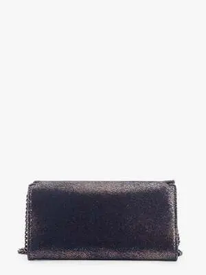 Stella McCartney Falabella Shaggy Deer Fabric Wallet