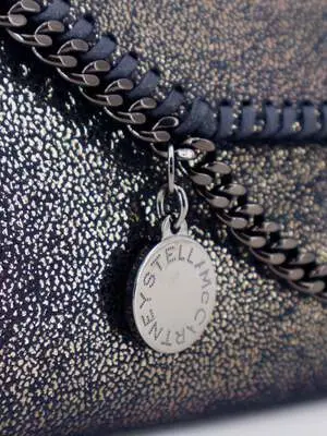 Stella McCartney Falabella Shaggy Deer Fabric Wallet