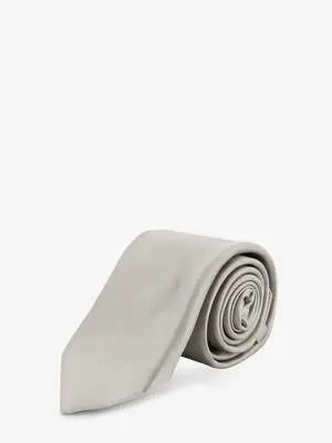 Kiton Silk Tie - Silver
