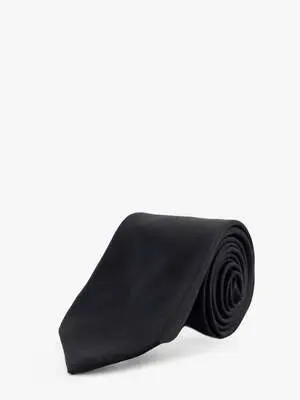 Kiton Silk Tie - Black