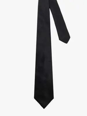 Kiton Silk Tie - Black