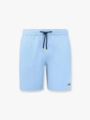 MC2 SAINT BARTH Comfort Recycled Nylon Swim Boxer Shorts - Blue