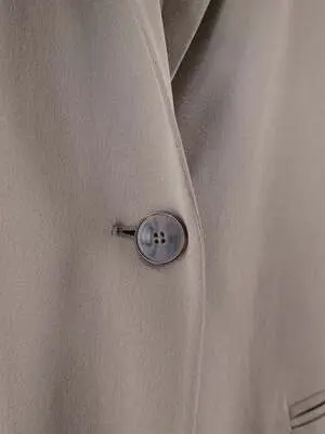 ALYSI Single-breasted Satin Blazer