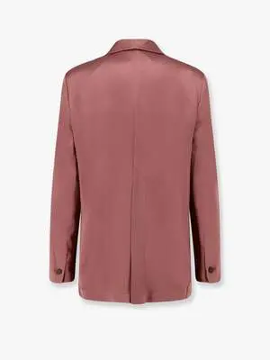 ALYSI Single-breasted Satin Blazer