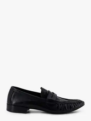 SEMELLE Leather Loafers - Black