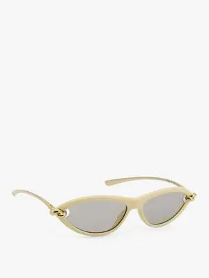 Bottega Veneta Knot Cat-eye Sunglasses