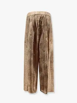 MES DEMOISELLES Silk Trousers