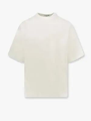HEVO Ripalta Linen And Viscose Blend T-shirt - White