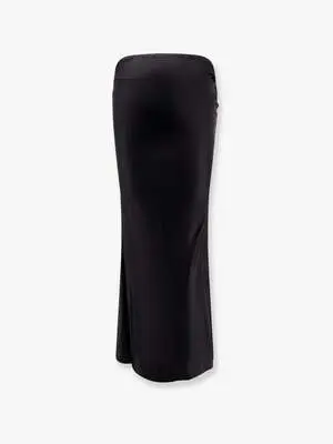 VENUJA Shiny Microfiber Skirt With Satin Effect