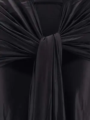 VENUJA Shiny Microfiber Skirt With Satin Effect