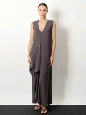 ALYSI Peach Touch Long Dress