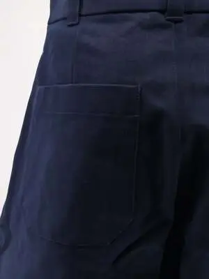 Studio Nicholson High Waist Cotton Trousers