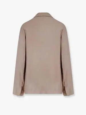 ALYSI Double-breasted Silk Blazer